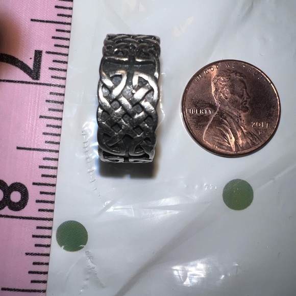 Peter stone celtic | Jewelry | Peter Stone Celtic Ring 925 Stamped Vintage Sterling Silver Sea ...